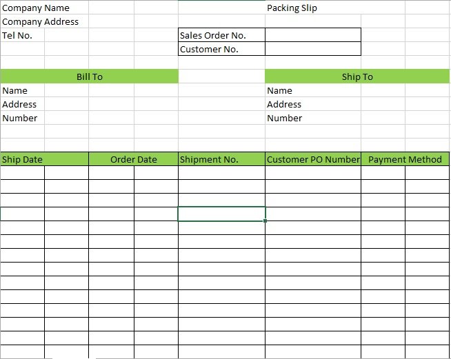 20 Free Packing Slip Templates Excel Word PDF TemplateData